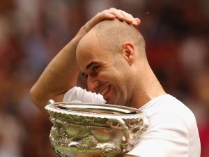 Pictorial tribute to style icon Andre Agassi: From lion mane wigs to ...