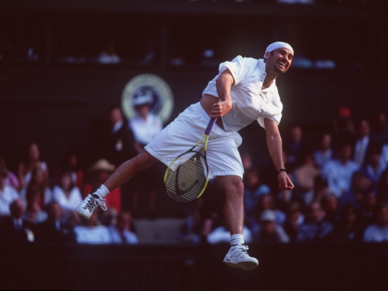 Pictorial tribute to style icon Andre Agassi: From lion mane wigs to ...