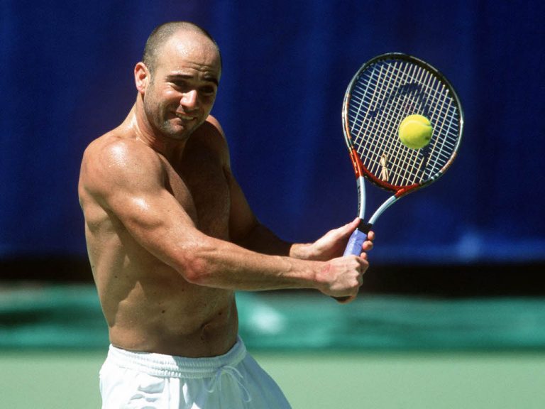 Pictorial tribute to style icon Andre Agassi: From lion mane wigs to ...