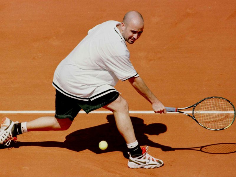 Pictorial tribute to style icon Andre Agassi: From lion mane wigs to ...