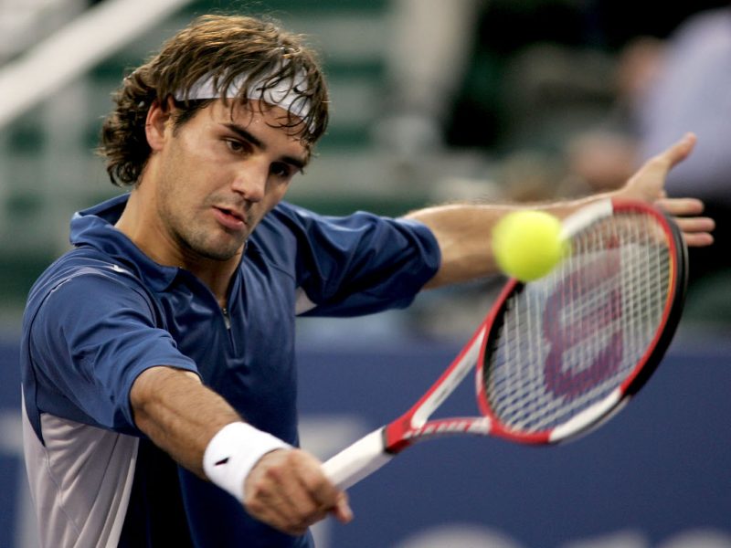 Two decades of Roger Federer: The hairstyle evolution of the Swiss ...
