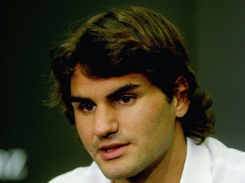 Two decades of Roger Federer: The hairstyle evolution of the Swiss ...