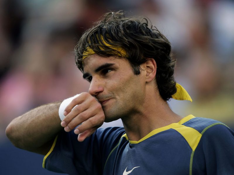 Two decades of Roger Federer: The hairstyle evolution of the Swiss ...