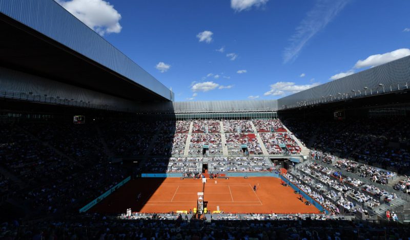 Madrid Open facts and figures: Blue courts, red courts, model ball ...
