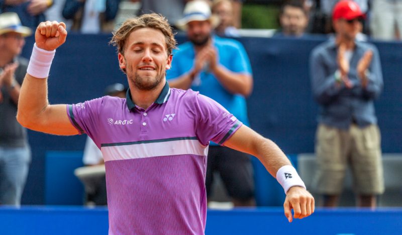 'I am shaking all over my body,' says Casper Ruud after completing ...