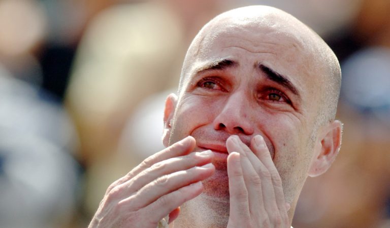 T365 Recalls: Tears and an emotional speech as Andre Agassi retires ...