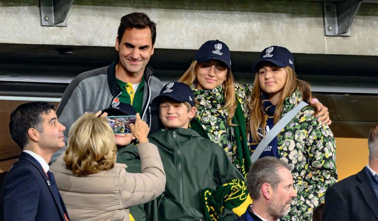 Roger Federer meets Speedo-wearing Faf de Klerk, but why does the ...