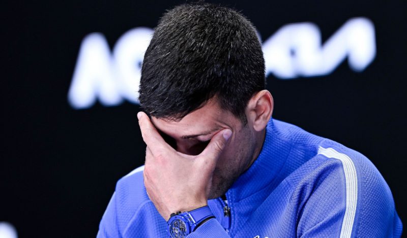 Identifying the moment Novak Djokovic lost his aura at the top of men's tennis