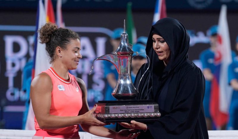 Jasmine Paolini more comfortable on court as she celebrates ...