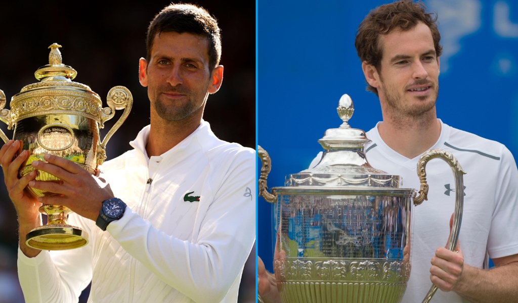 Andy Murray, Novak Djokovic lead list of 8 active ATP stars with multiple grass court titles