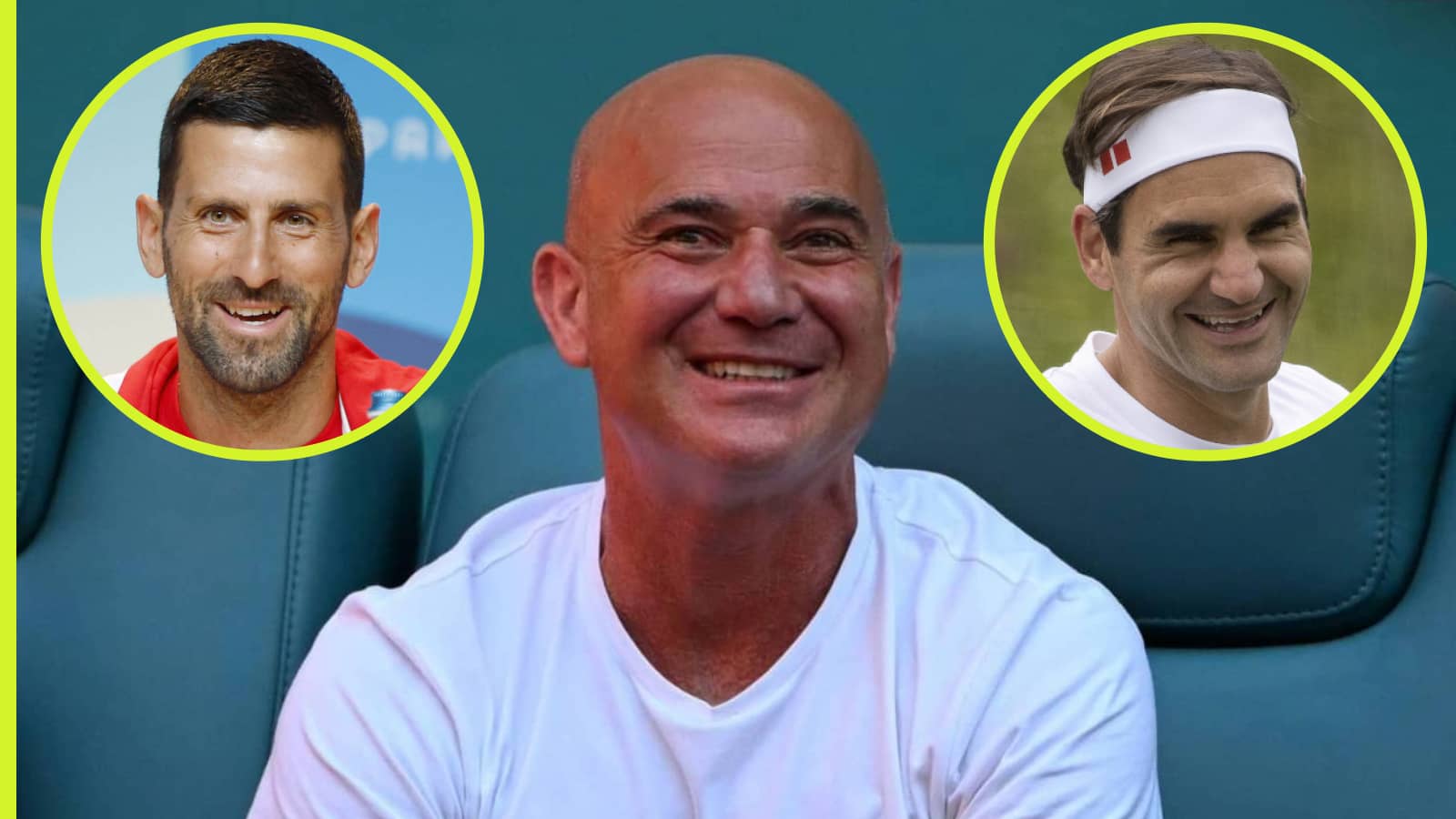 Andre Agassi creates his perfect tennis player: ft. Novak Djokovic ...