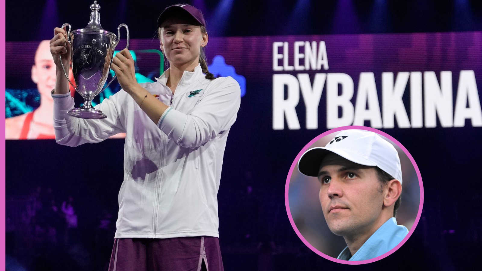 A look at Elena Rybakina's comments about coach her Stefano Vukov and ...