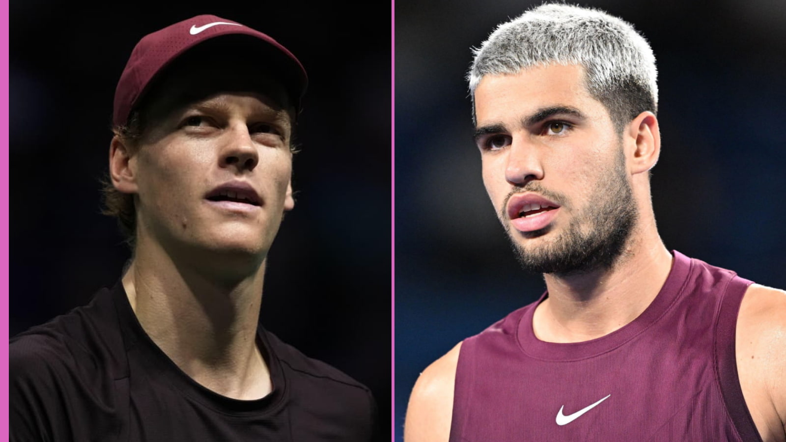Carlos Alcaraz vs Jannik Sinner: Who has the best ATP Finals draw?