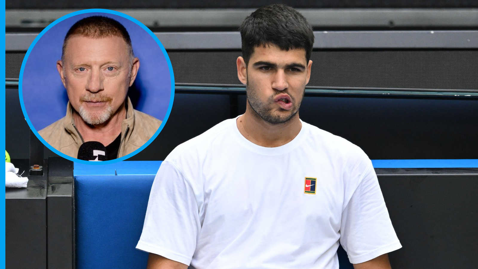 Carlos Alcaraz sent warning by Boris Becker as 'unbeatable' question ...