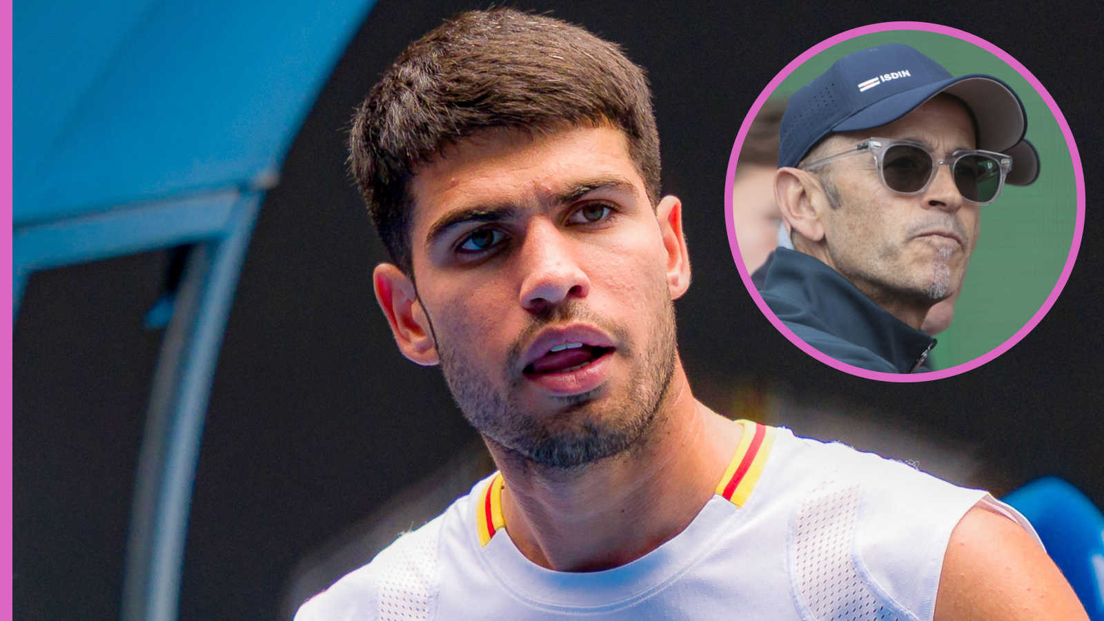 Carlos Alcaraz defends coach Samuel Lopez after 'unfair' suggestions