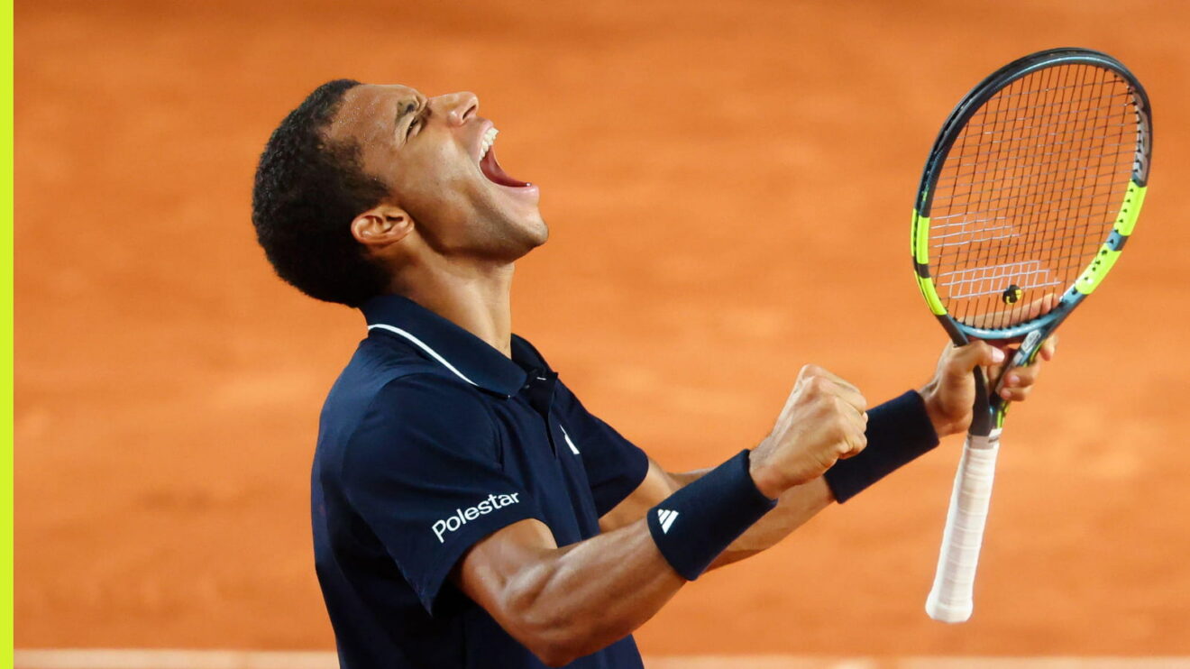 Felix Auger-Aliassime back from the brink at Roland Garros